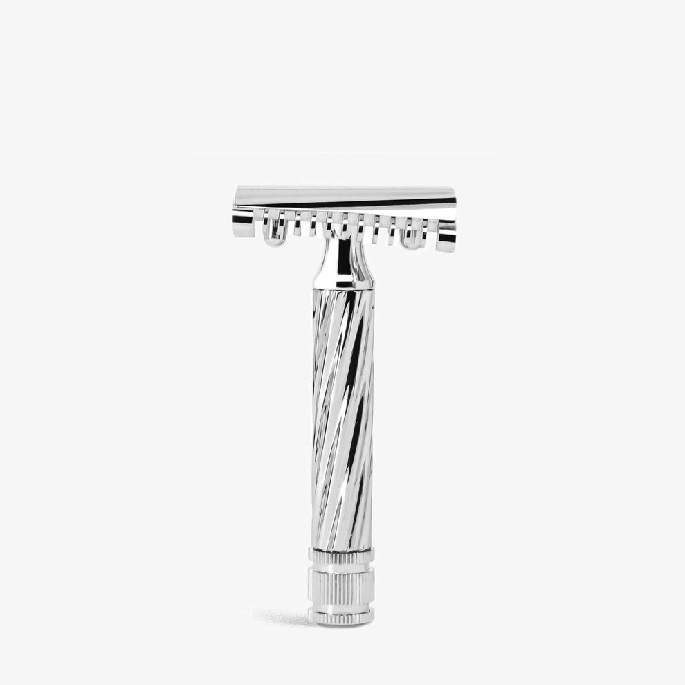 Fatip Lo Storto Open Comb Slant DE Safety Razor – Blades & Whiskers