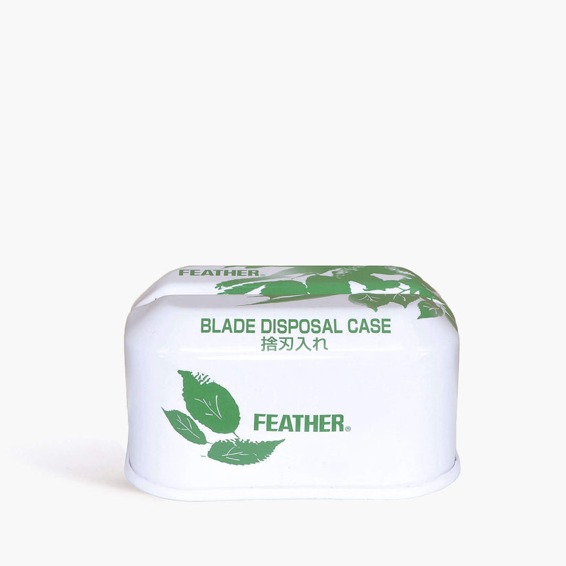 Feather Blade Bank Razor Blade Disposal Case – Blades & Whiskers