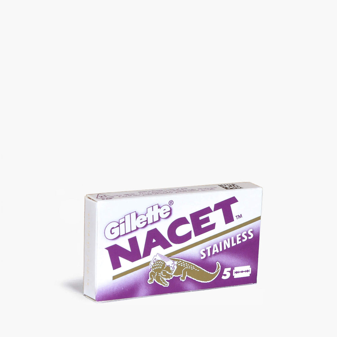 Gillette Nacet Double Edge Razor Blades | Blades & Whiskers