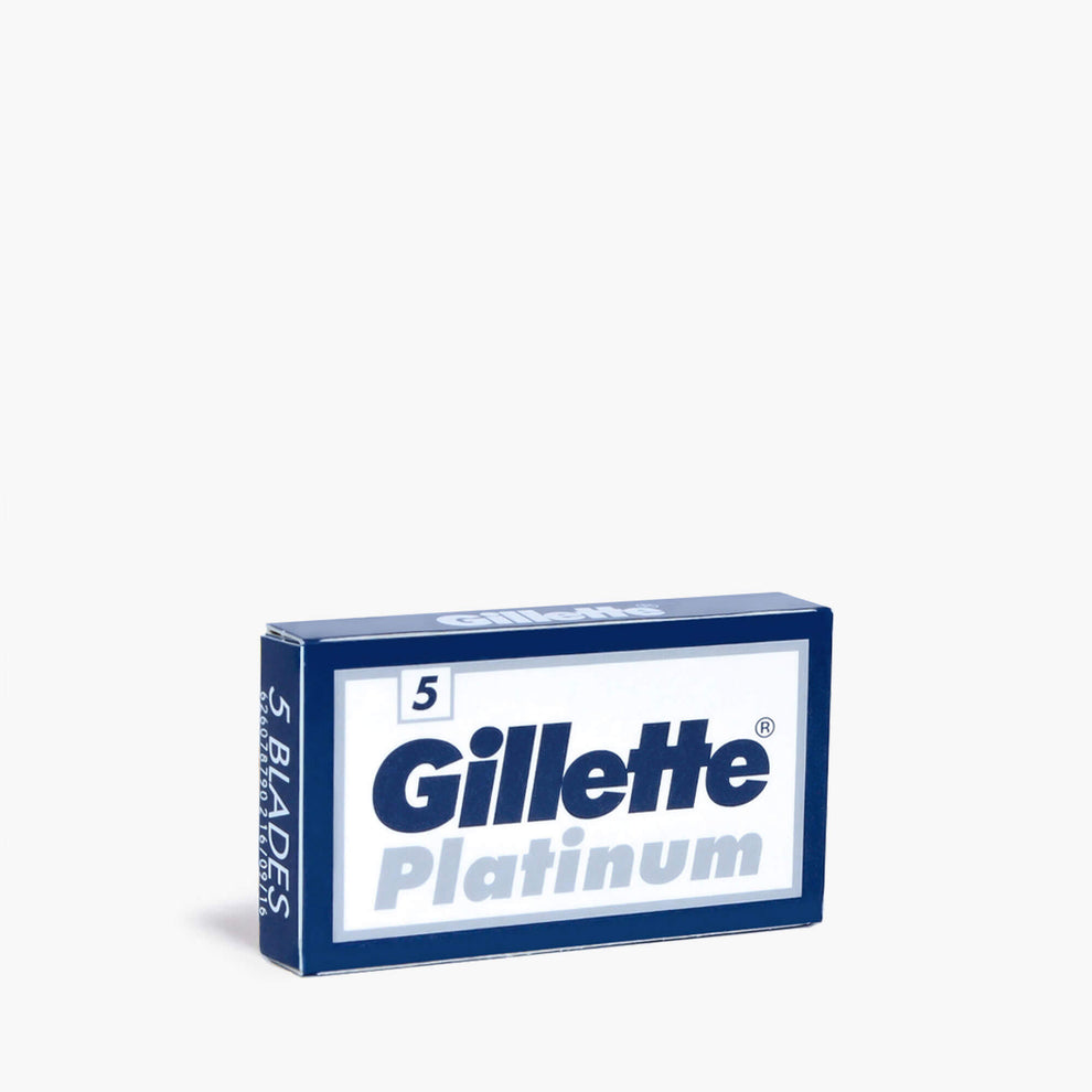 Gillette Platinum Double Edge Razor Blades | Blades & Whiskers