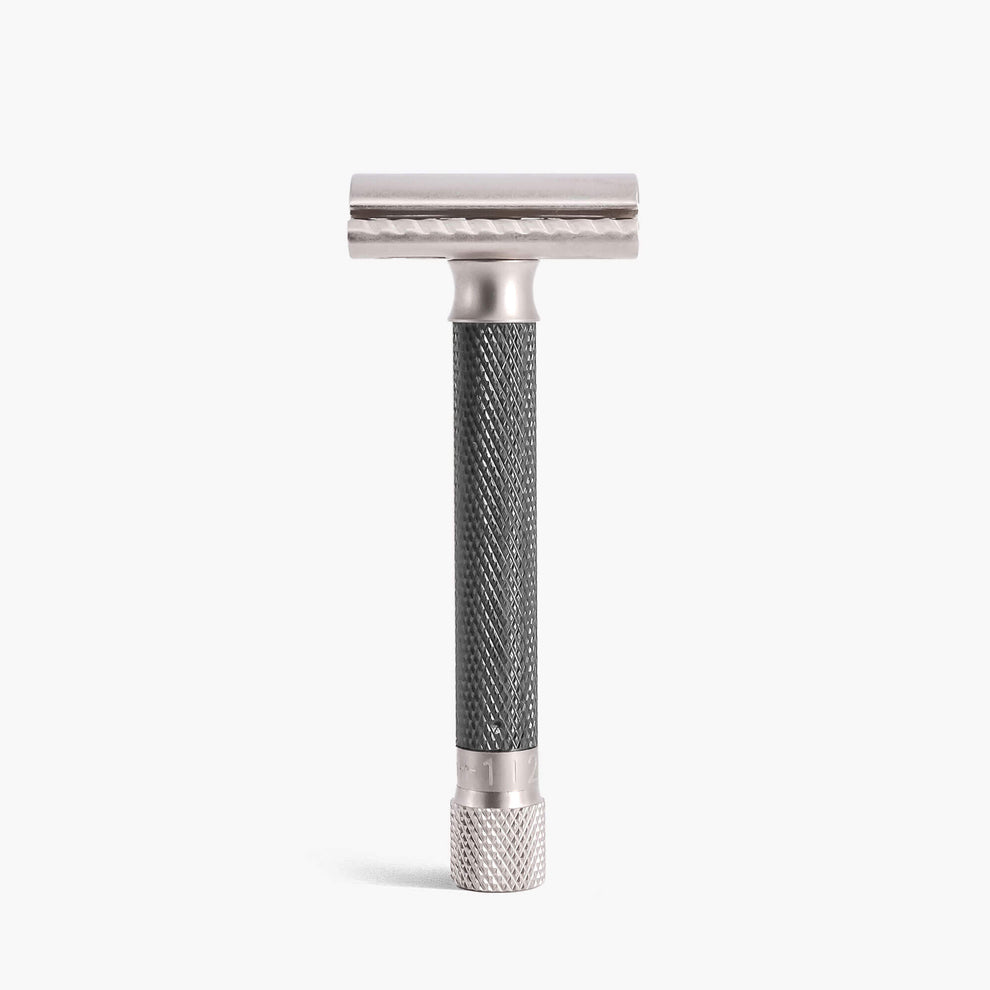 Parker Variant Adjustable DE Safety Razor - Graphite – Blades & Whiskers