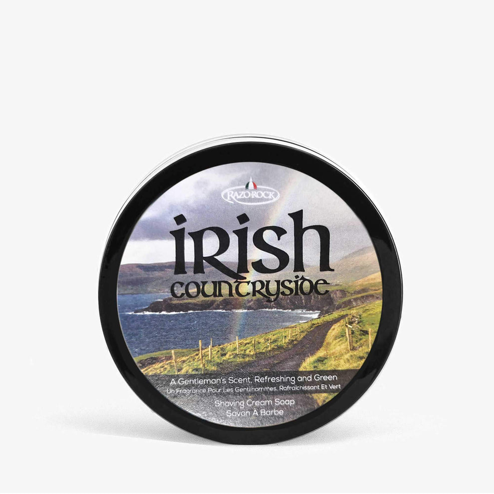 RazoRock Irish Countryside Shaving Cream Soap – Blades & Whiskers