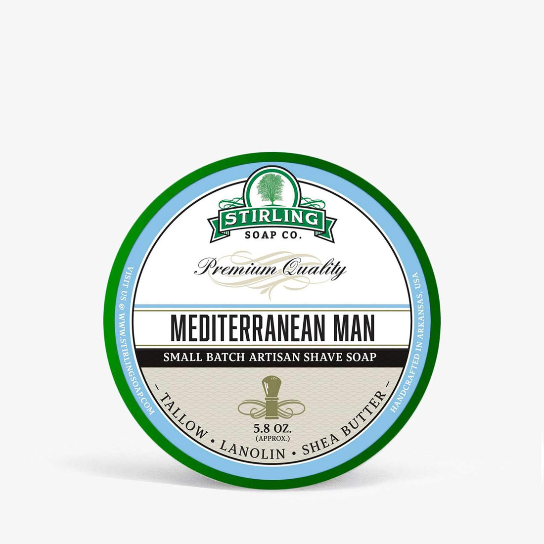Stirling Mediterranean Man Shaving Soap | Blades & Whiskers